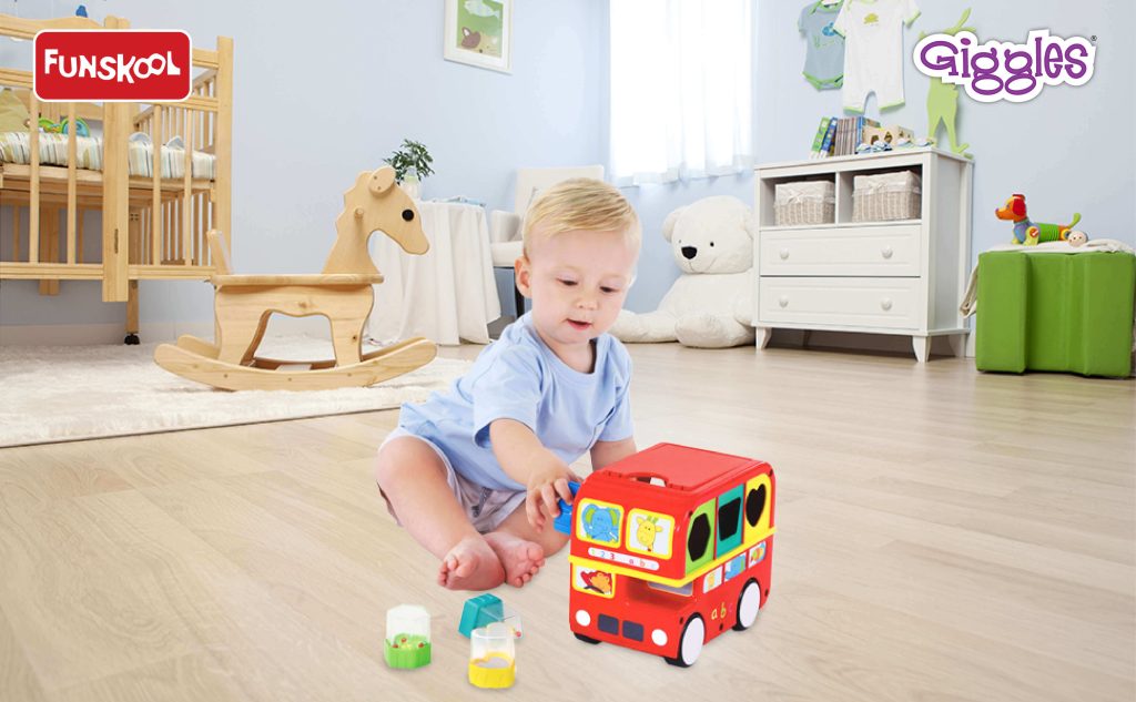 Shape Sorting Bus - Funskool