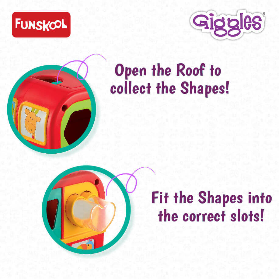 Shape Sorting Bus - Funskool