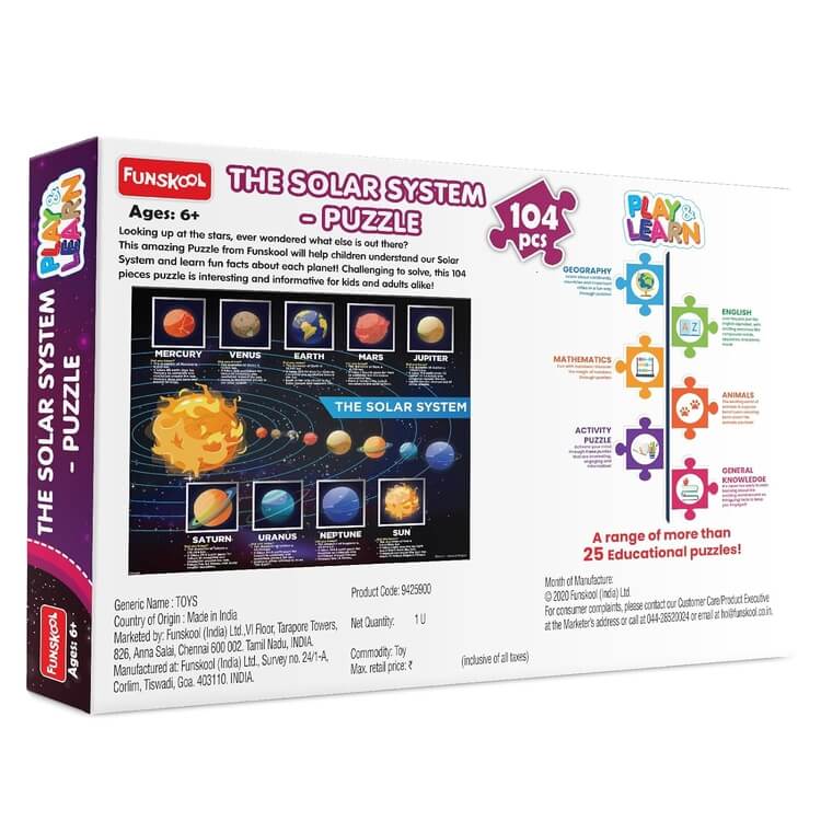 The Solar System Puzzle - Funskool
