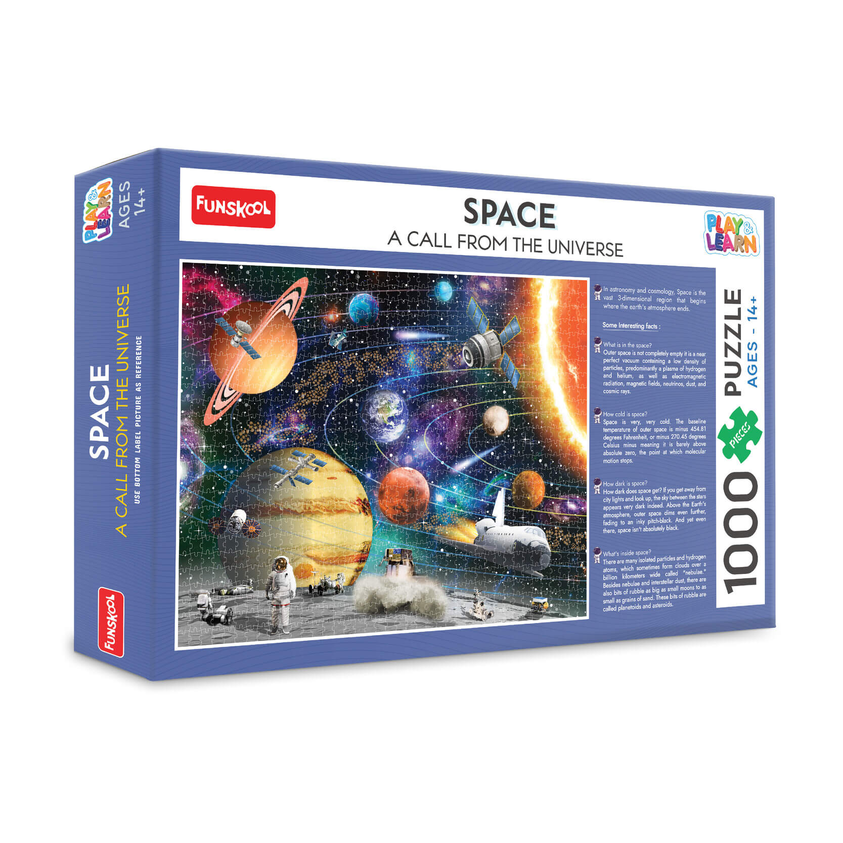 SPACE 1000 PIECES PUZZLE - Funskool