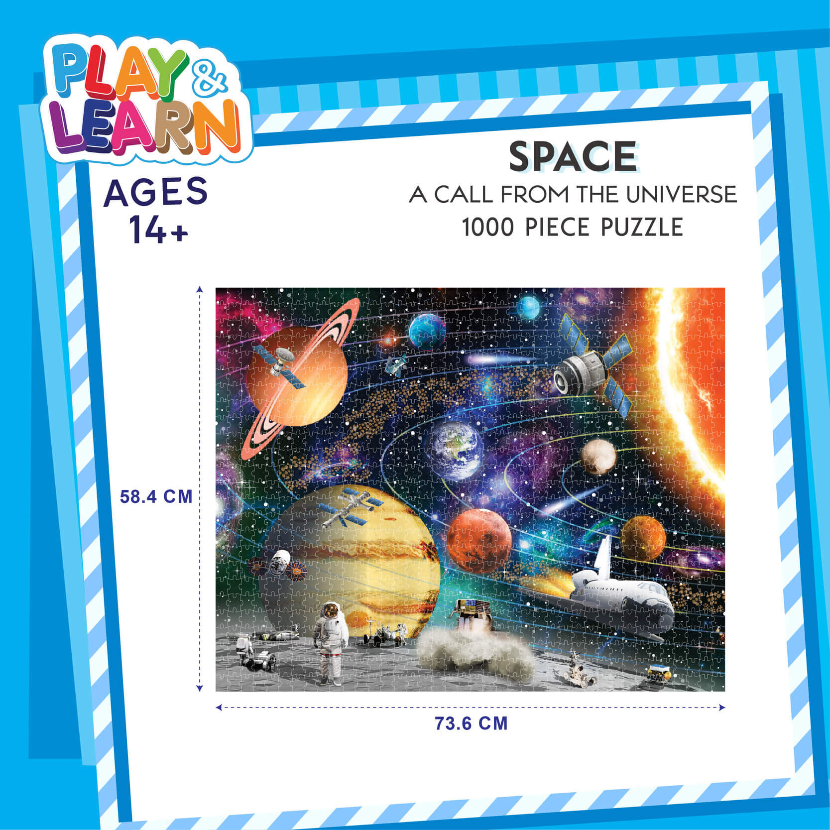 SPACE 1000 PIECES PUZZLE - Funskool