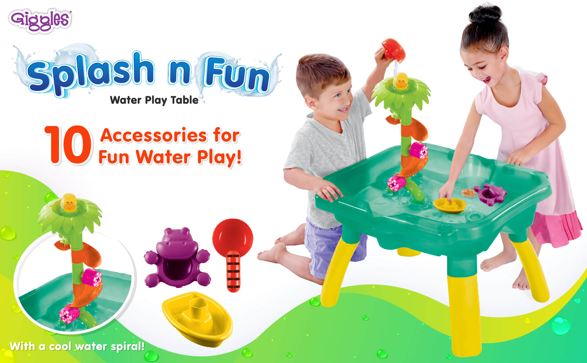 SPLASH N FUN ( WATER-PLAY TABLE) - Funskool