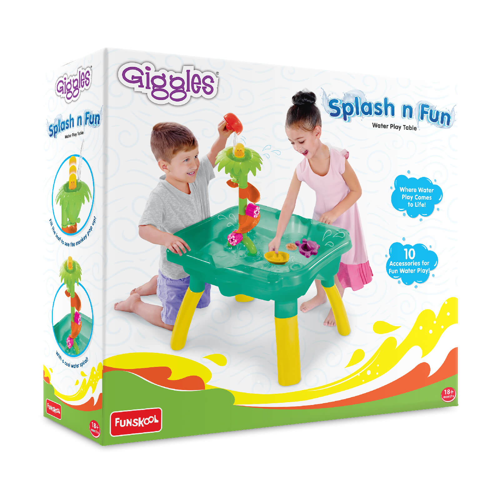 SPLASH N FUN ( WATER- PLAY TABLE) - Funskool