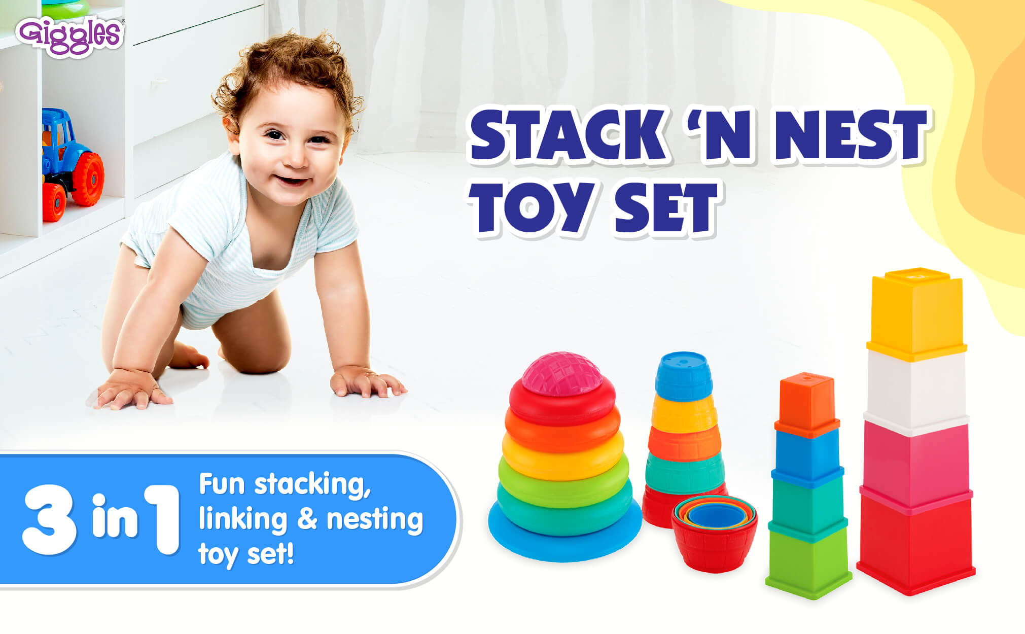 Stack N Nest Toy - Funskool