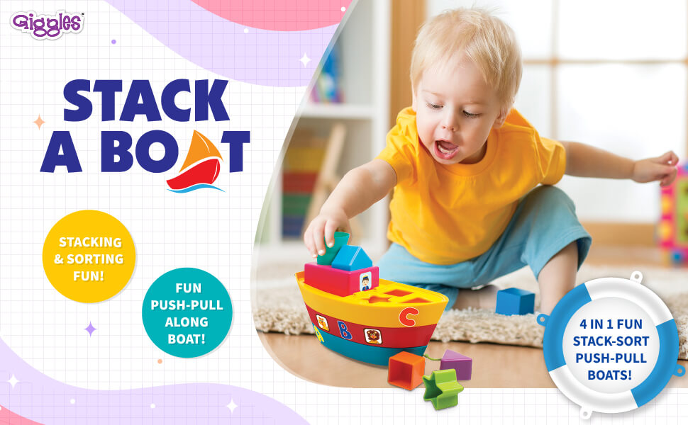 Stacking Boat - Funskool