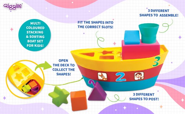 Stacking Boat - Funskool