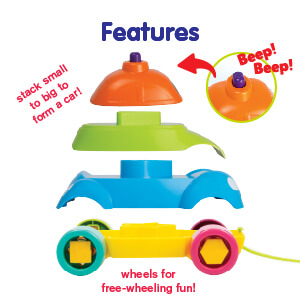 Stacking Car - Funskool