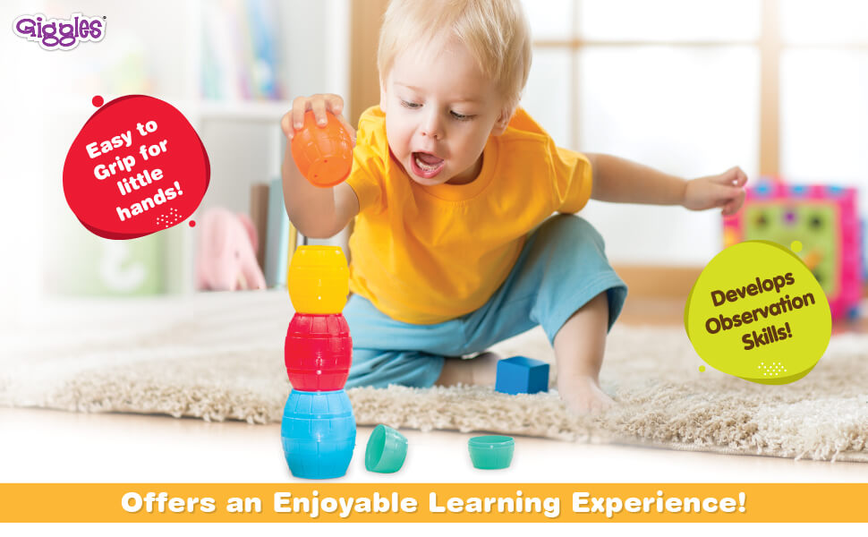 Stacking Barrels - Funskool