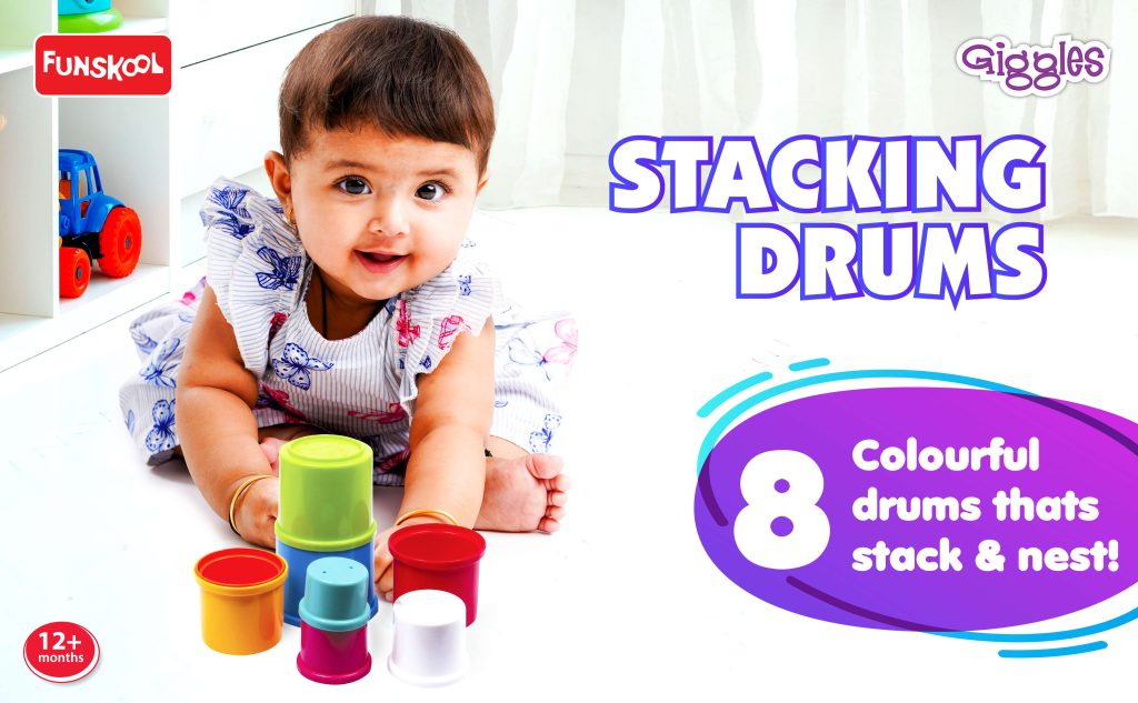 Stacking Drums - Funskool