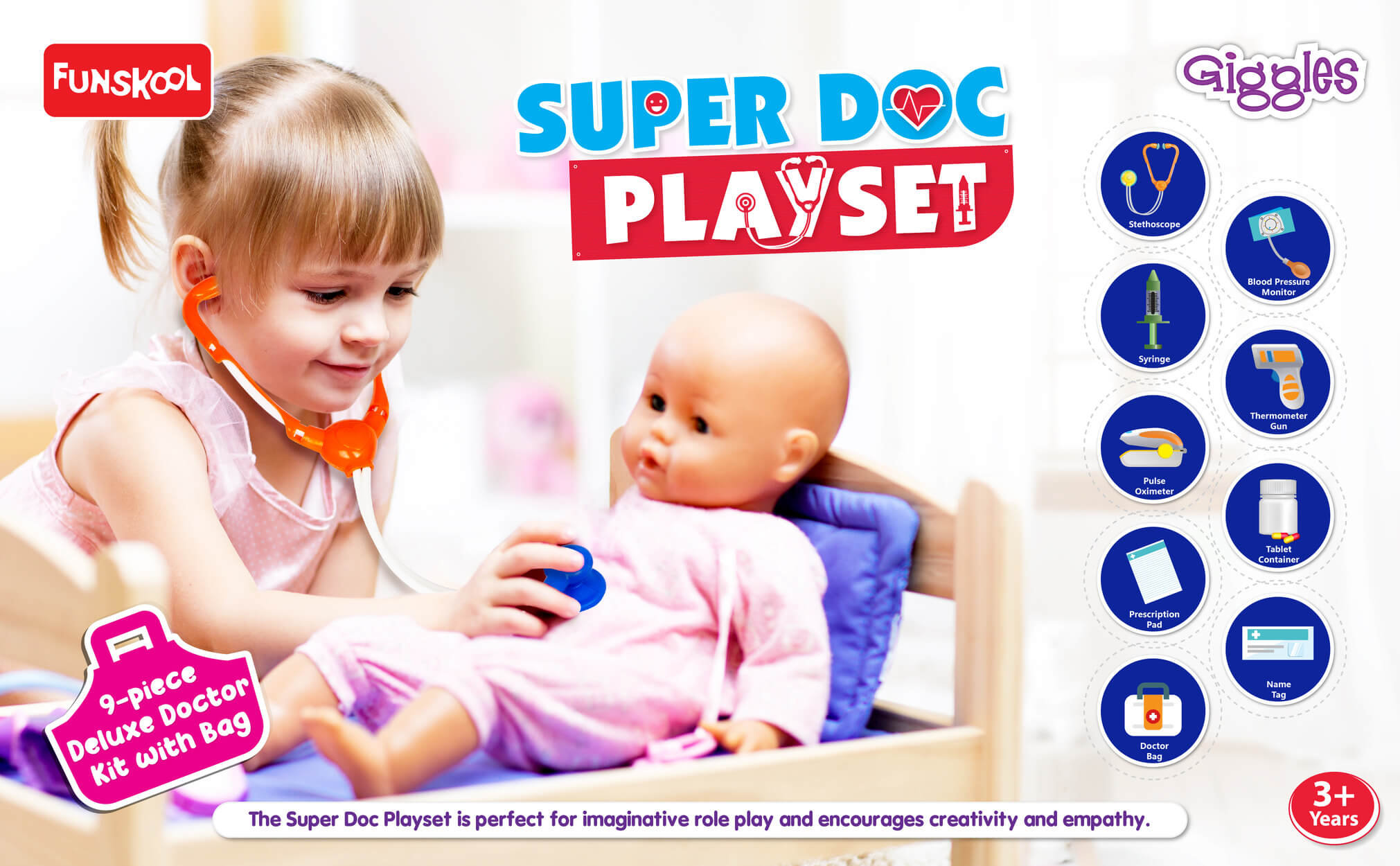 SUPER DOC PLAYSET - Funskool