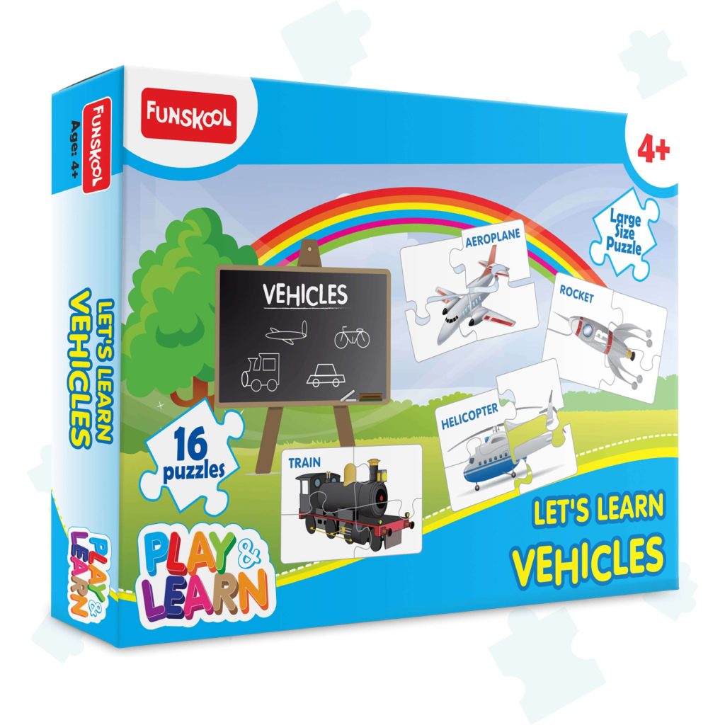 Let's Learn Vehicles Puzzle - Funskool
