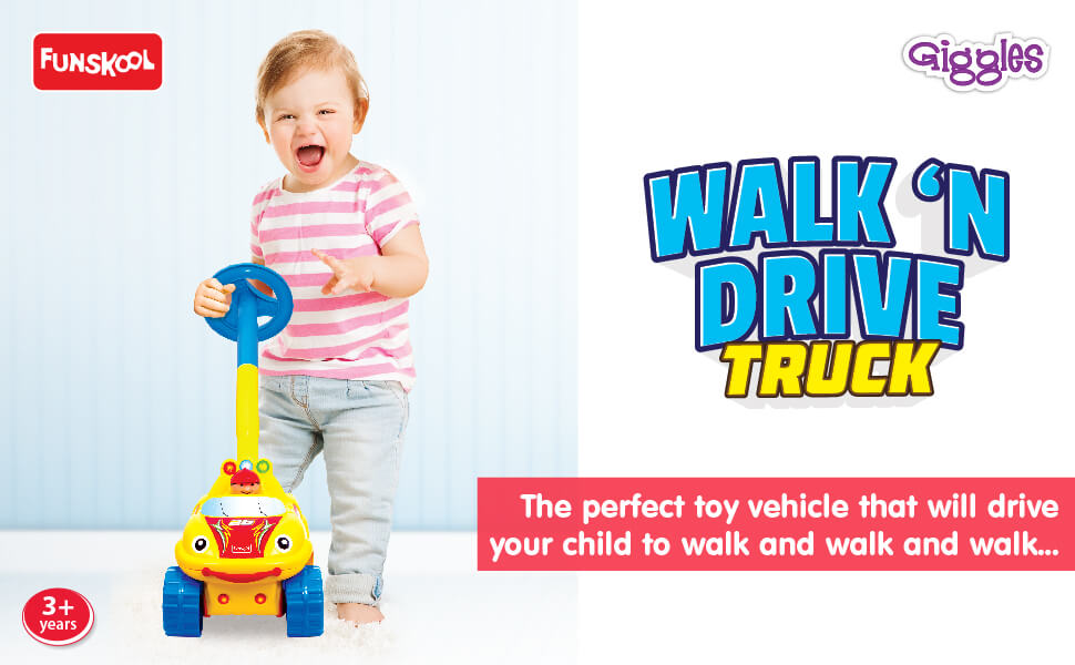 Walk N Drive Truck - Funskool