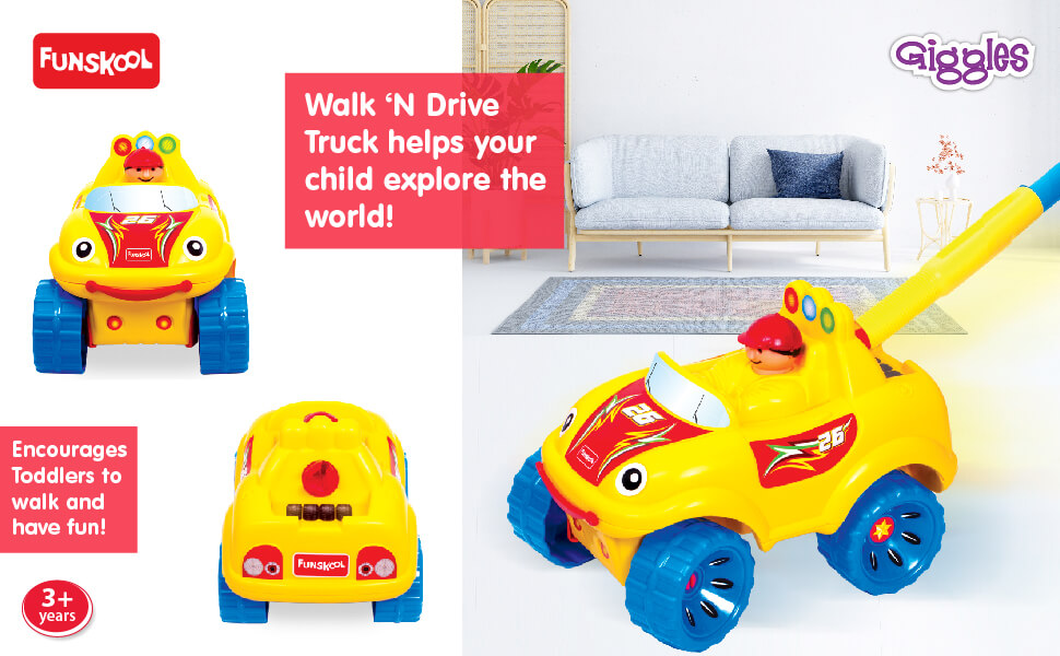 Walk N Drive Truck - Funskool