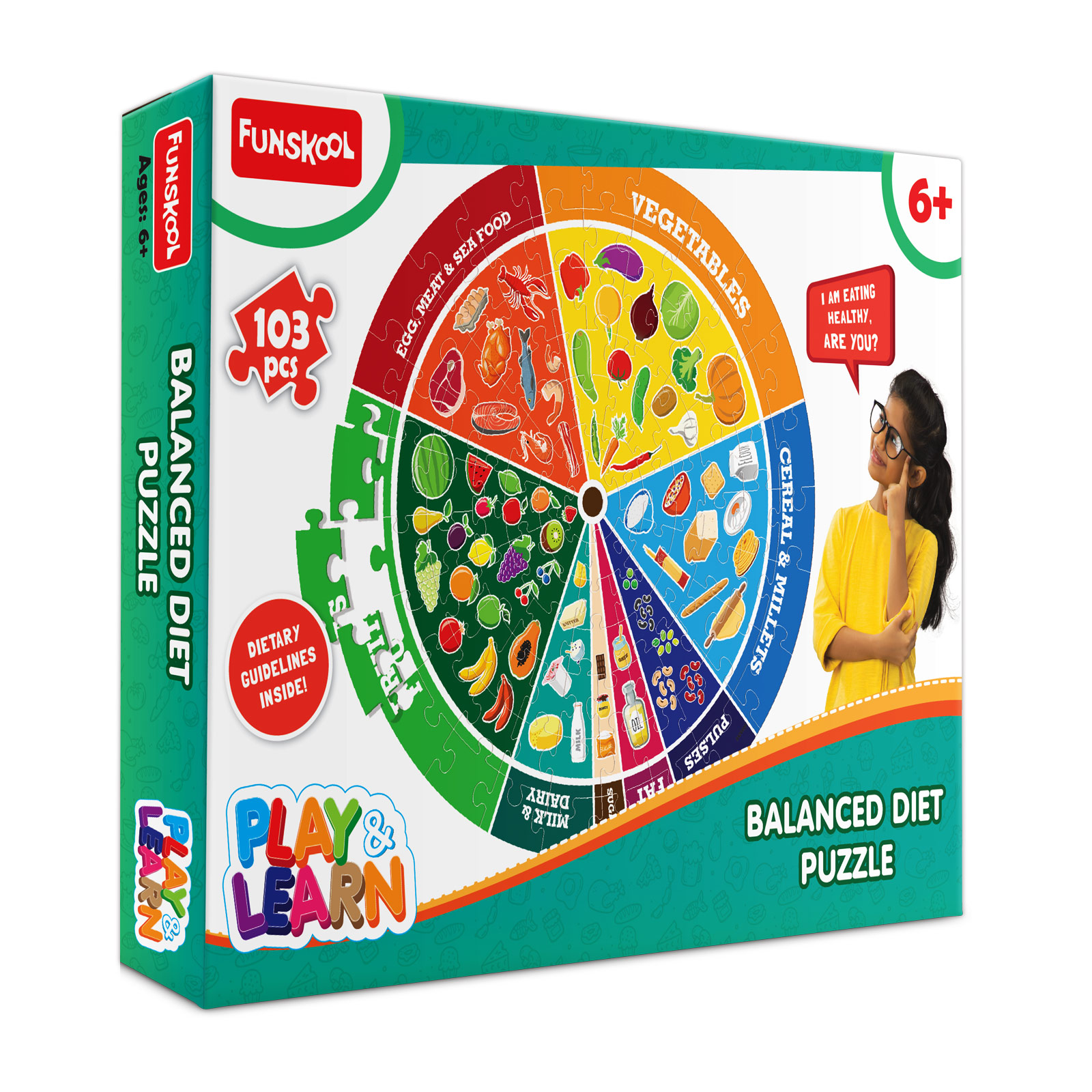 Balanced Diet Puzzle - Funskool