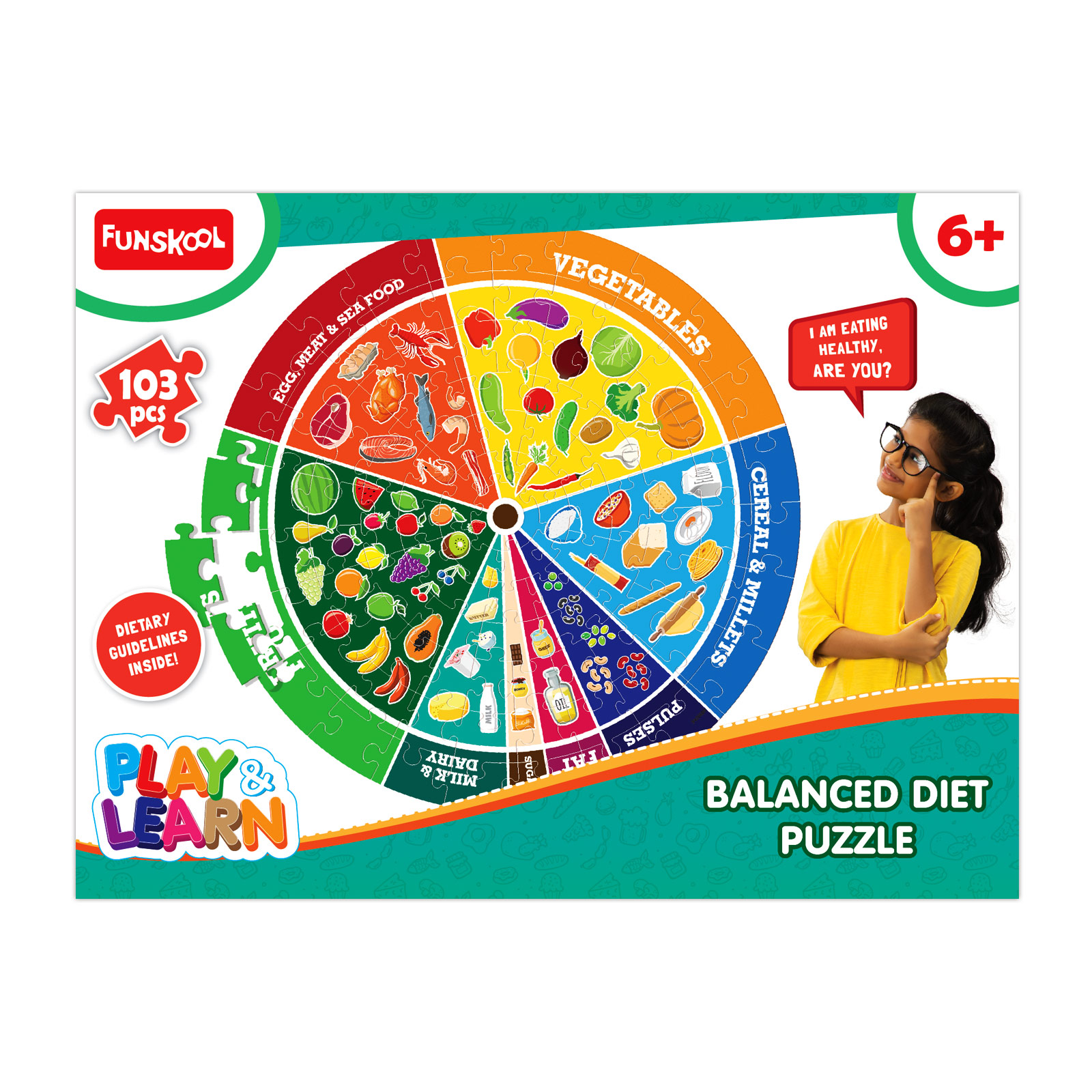 Balanced Diet Puzzle - Funskool