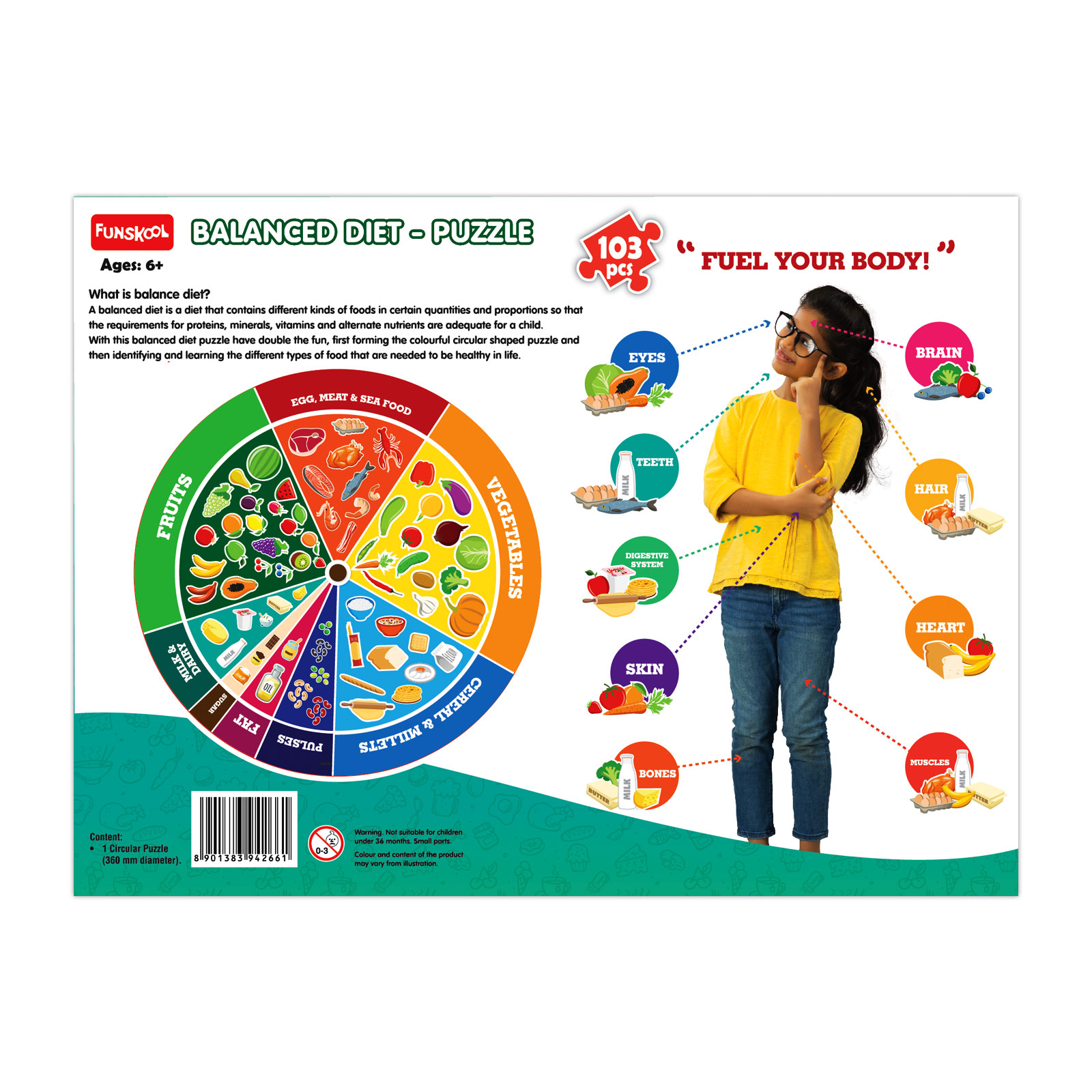 Balanced Diet Puzzle - Funskool