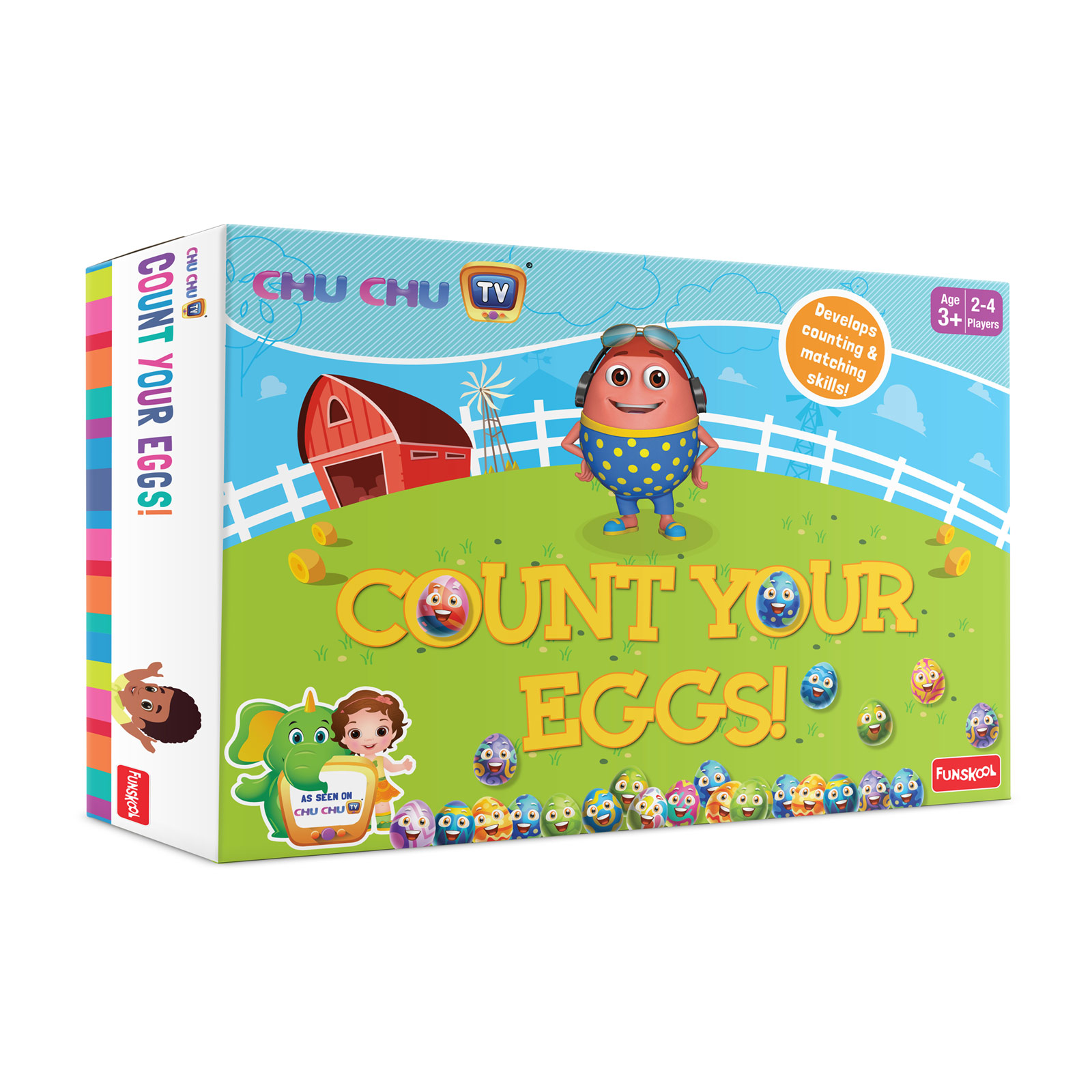 CHU CHU Count your Eggs - Funskool