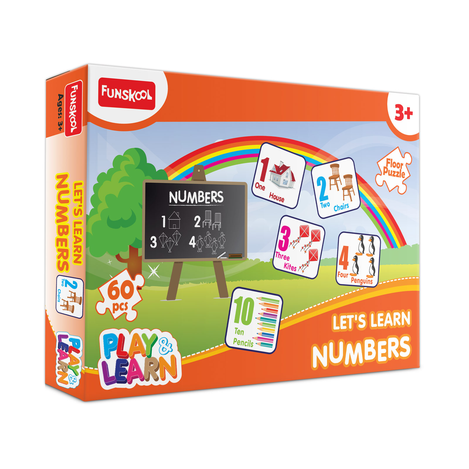 Let's Learn Numbers Puzzle - Funskool