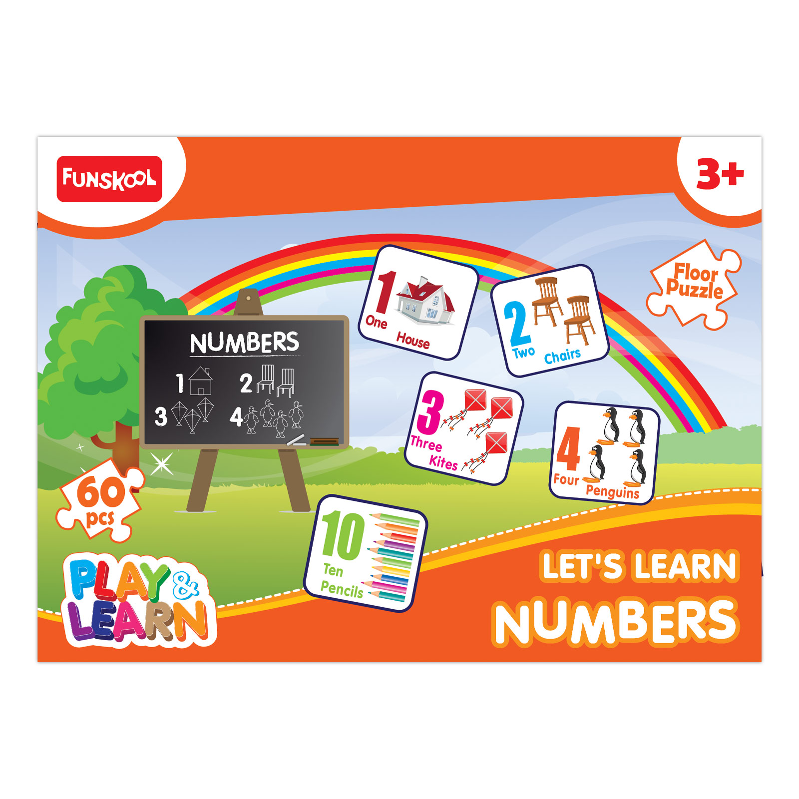 Let's Learn Numbers Puzzle - Funskool