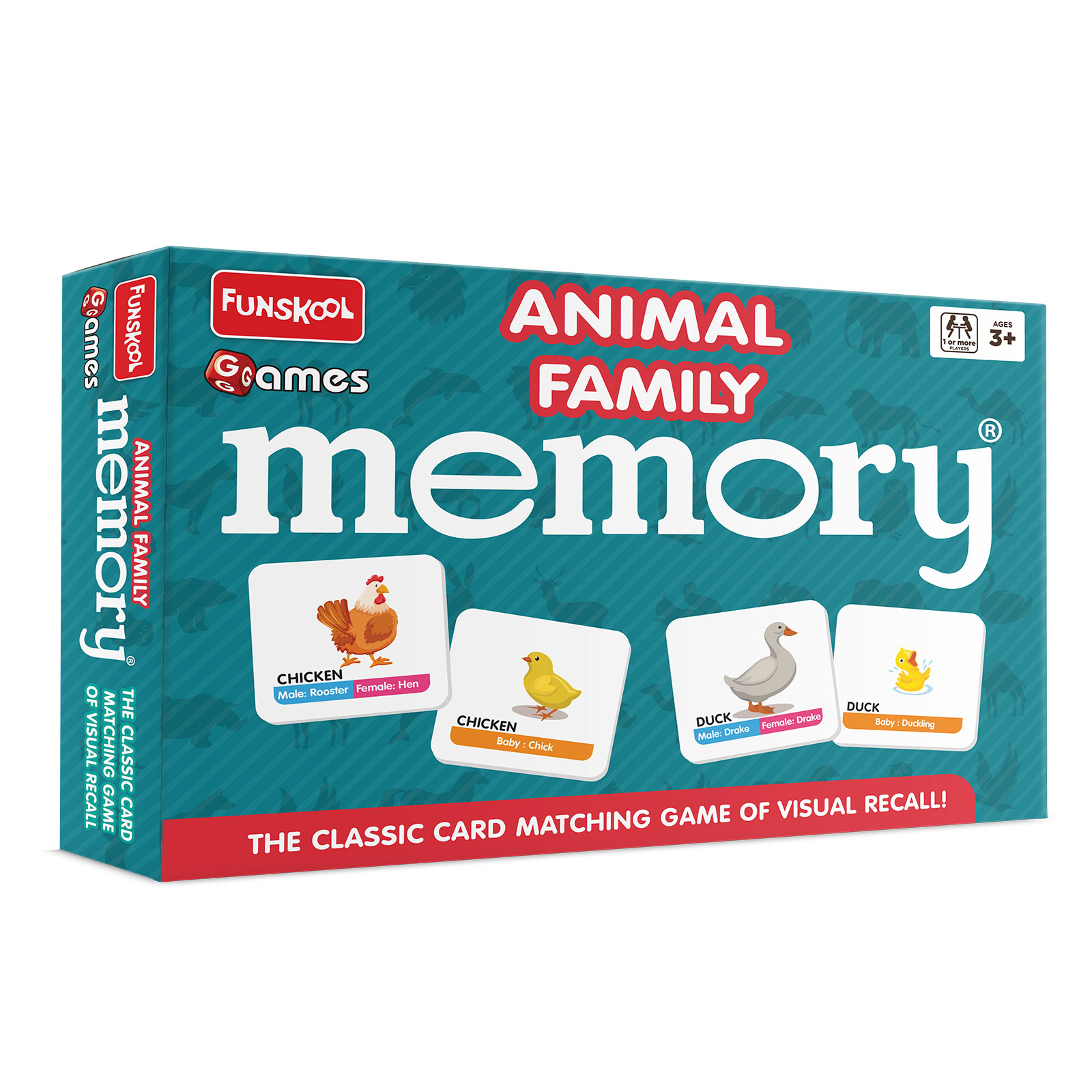 Memory Animal Family - Funskool