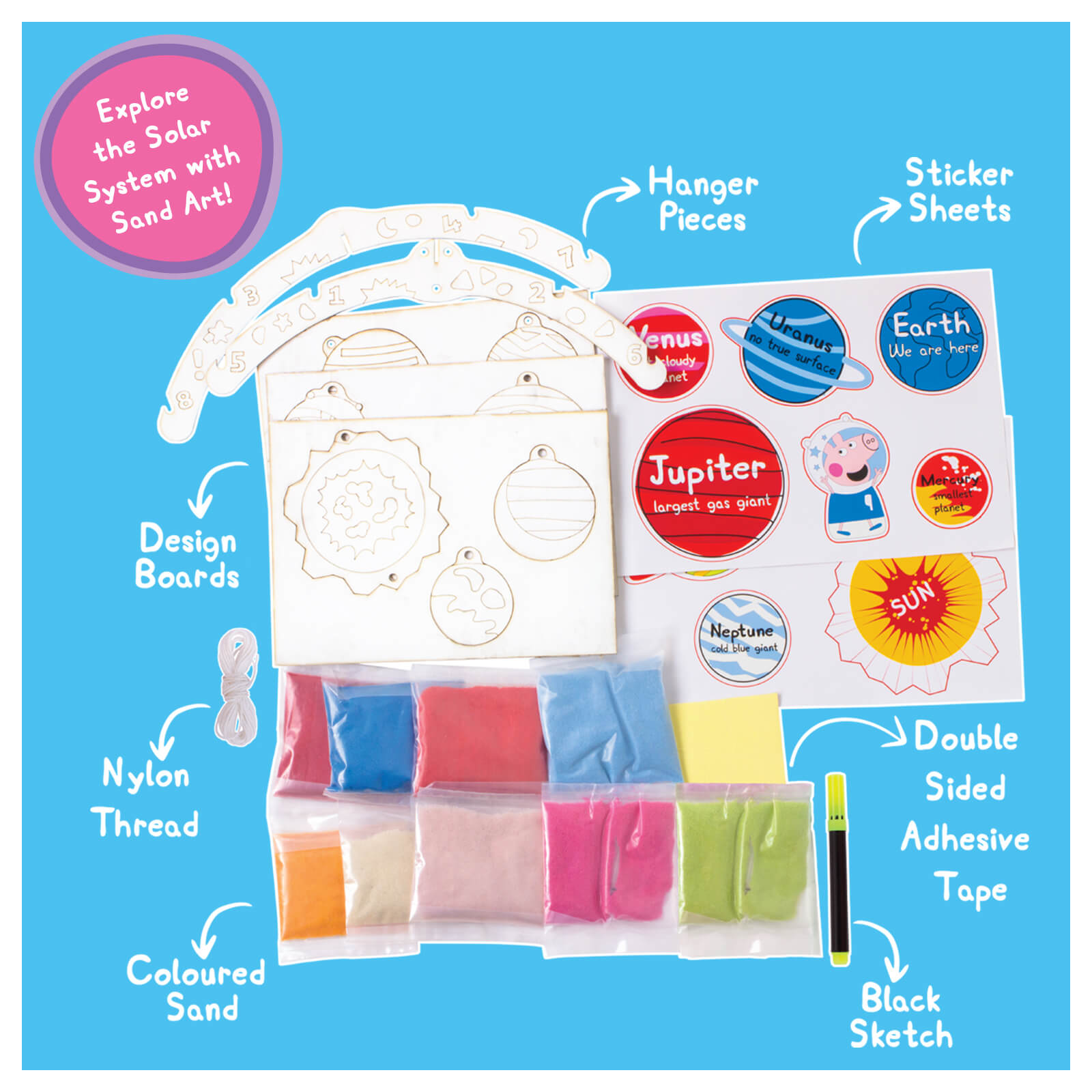 Peppa Pig Sand Art - Funskool