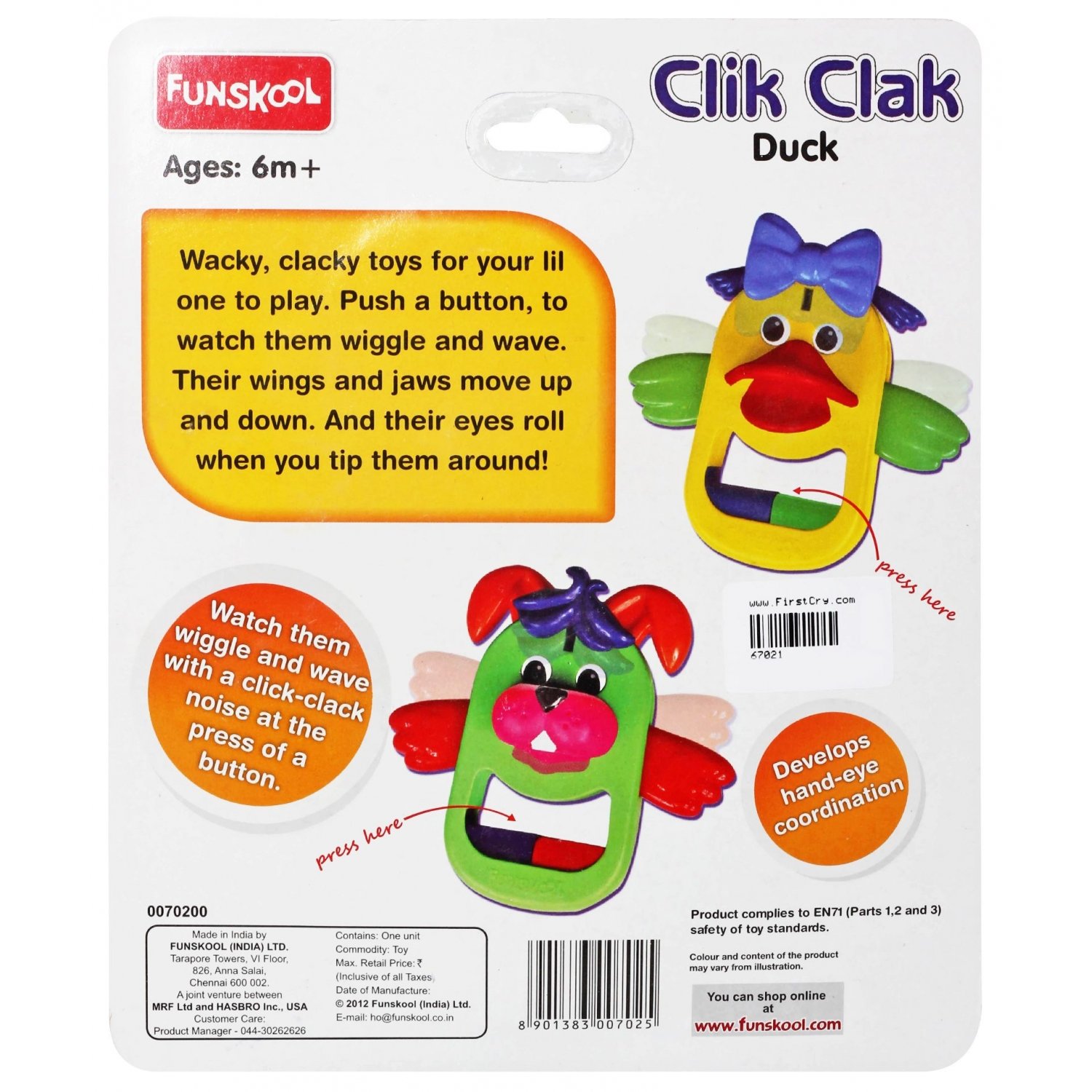 Click Clack Duck - Funskool