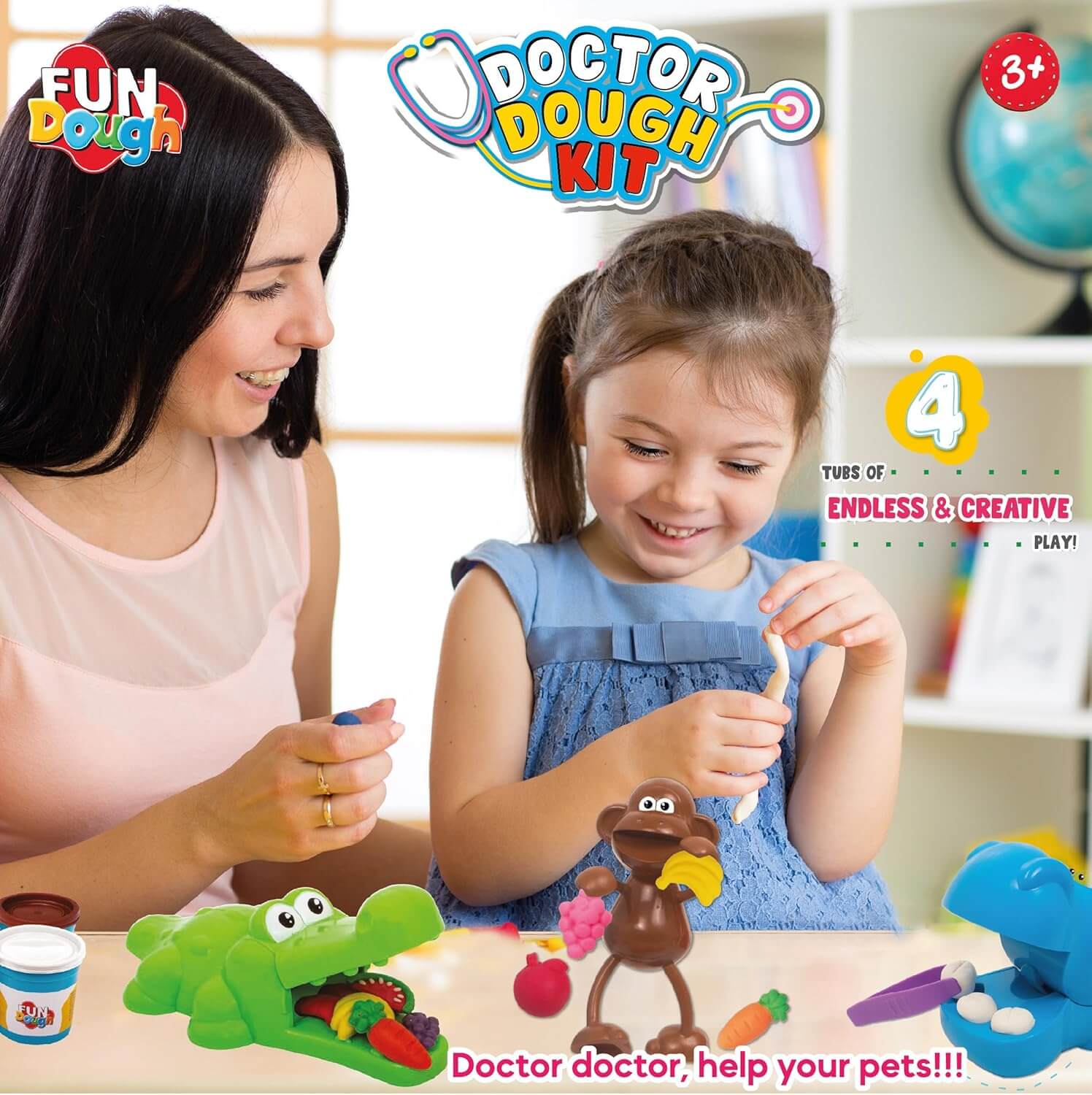 DOCTOR DOUGH KIT - Funskool