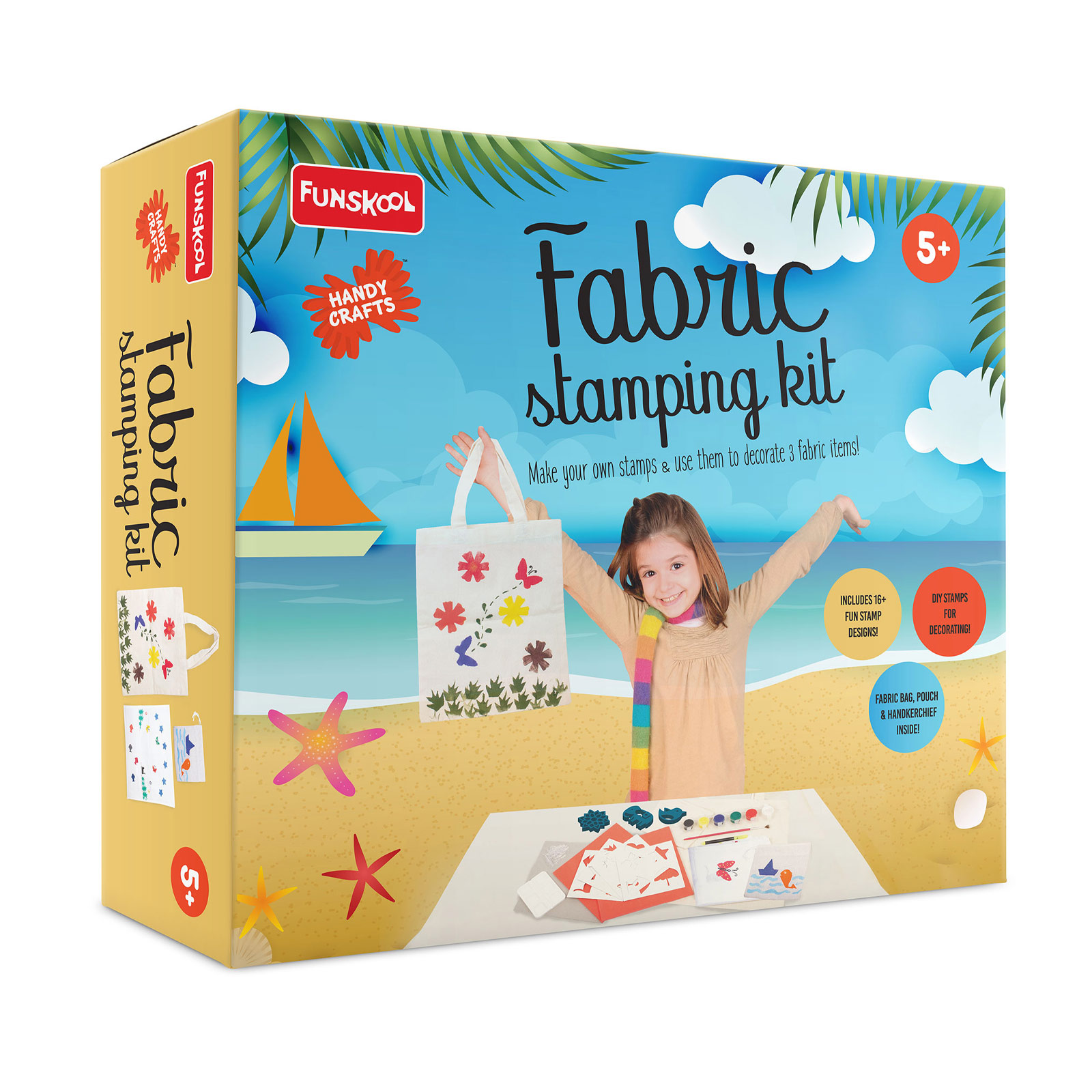 Fabric Stamping Kit - Funskool