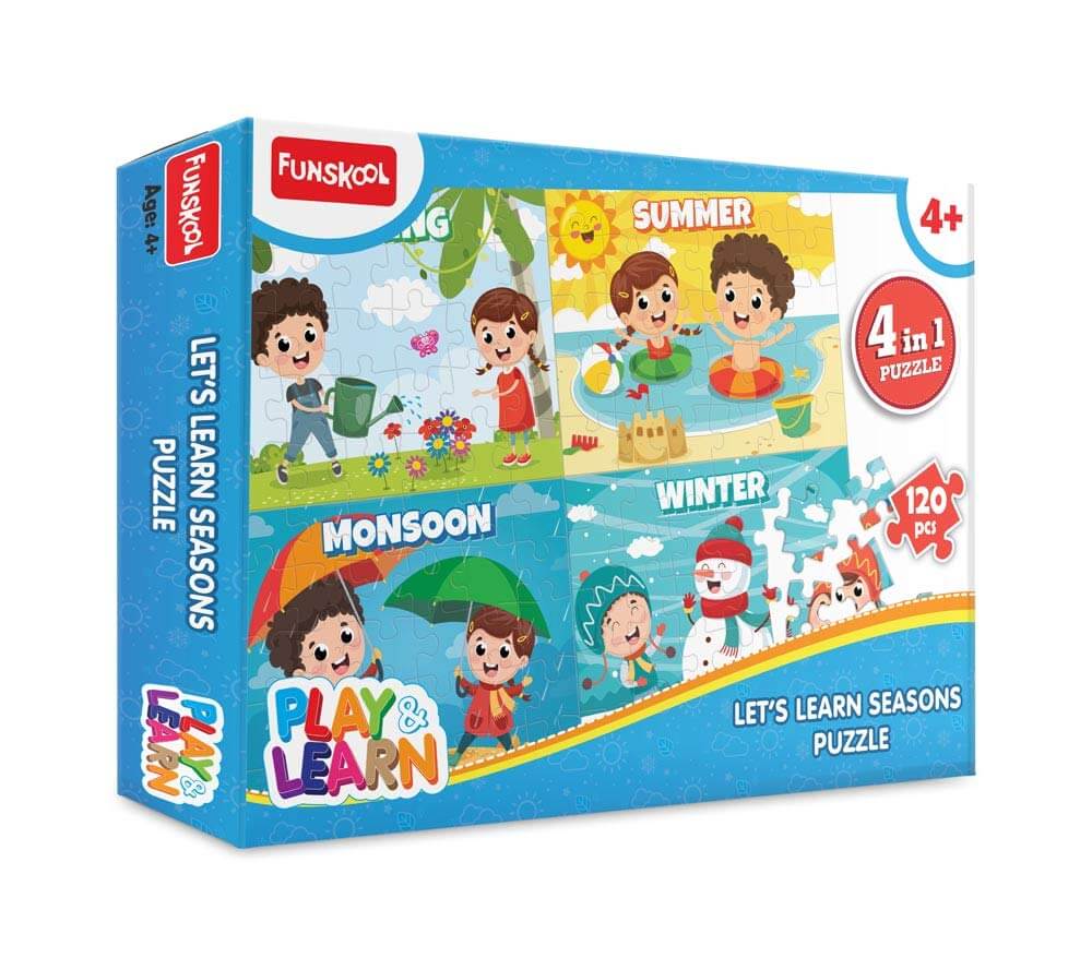 LET'S LEARN SEASONS PUZZLE - Funskool