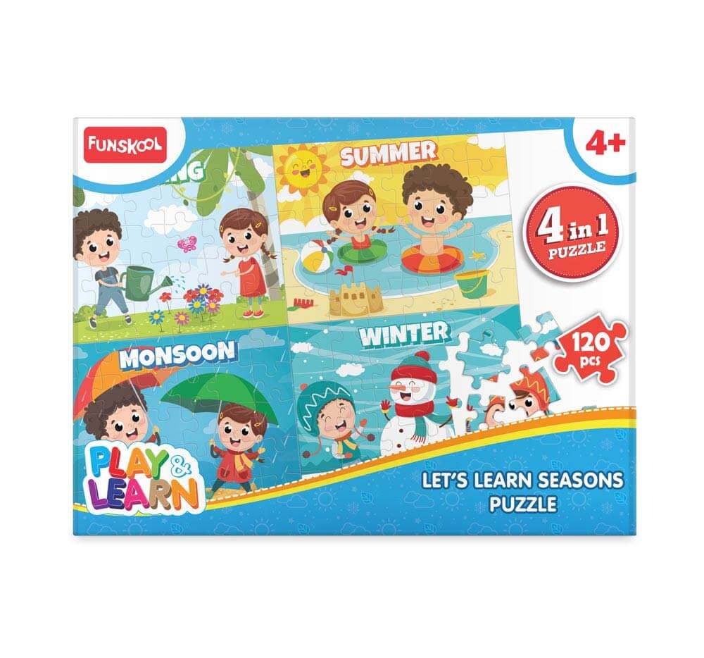 LET'S LEARN SEASONS PUZZLE - Funskool