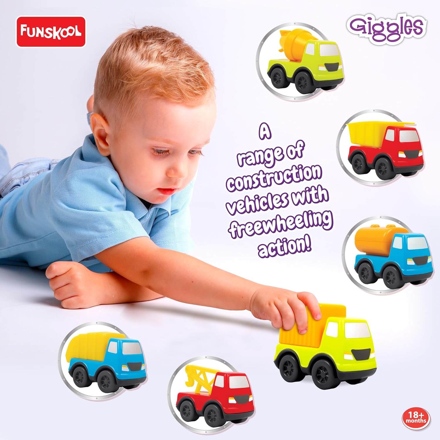 MINI VEHICLES CONSTRUCTION SERIES - Funskool