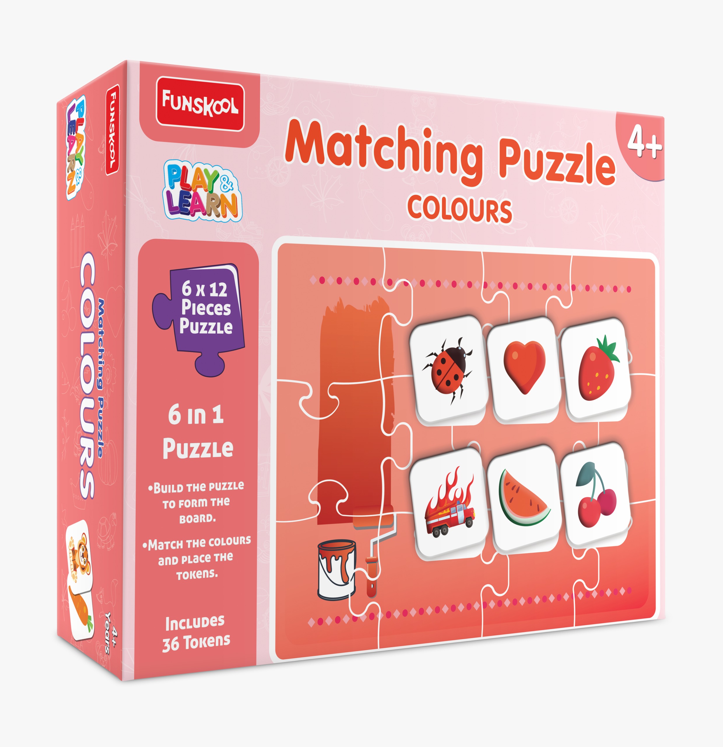 Matching Puzzle - Colours - Funskool