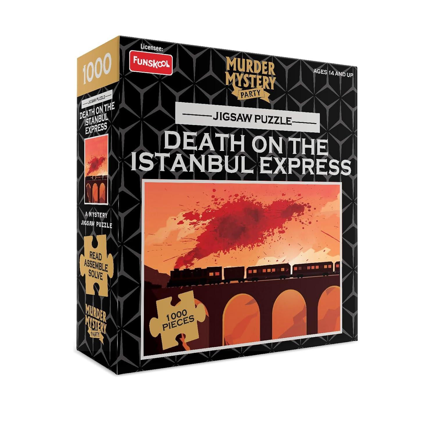 Death On The Istanbul Express - 1000 pcs Puzzle - Funskool