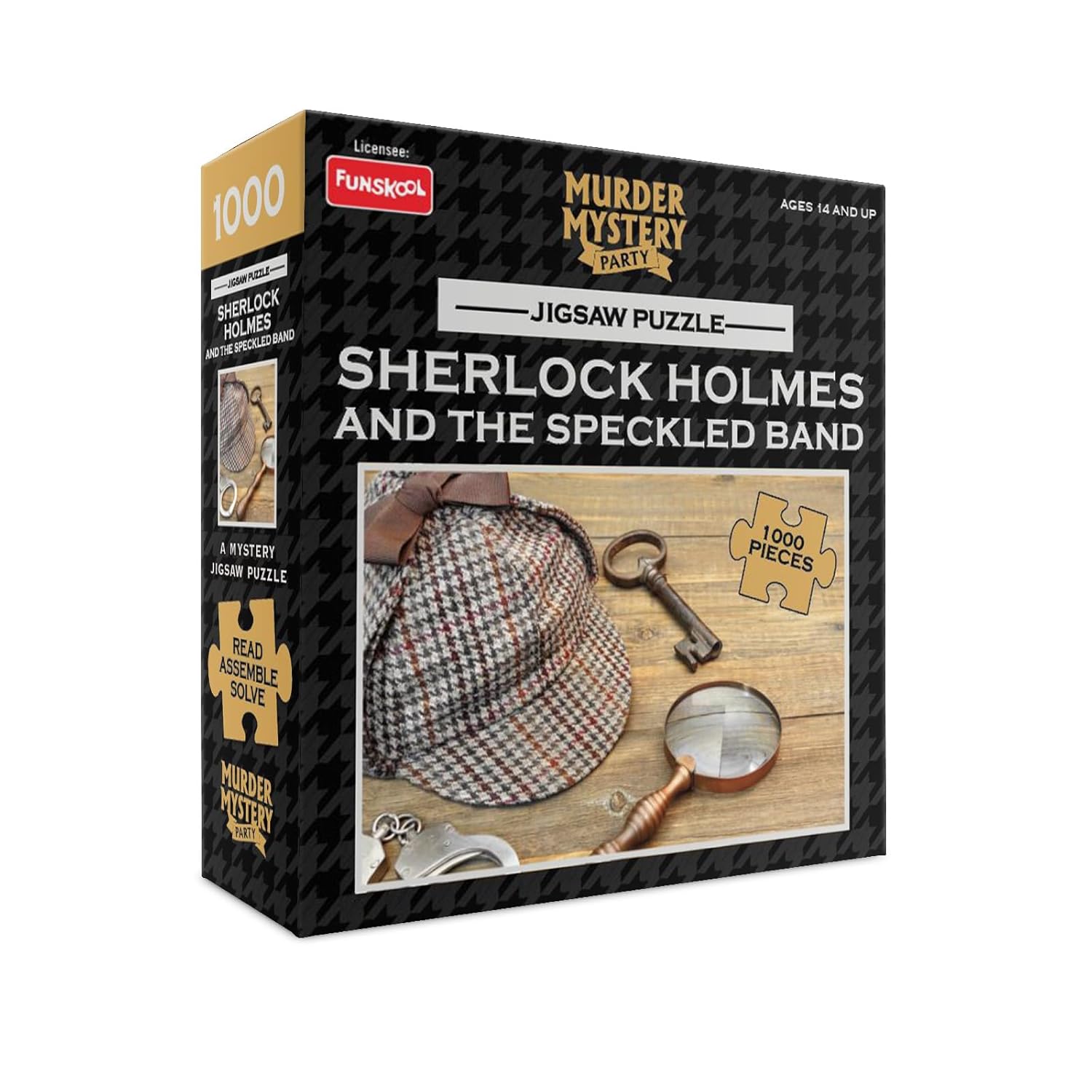 Sherlock Holmes and The Speckled Band - 1000 pieces puzzle - Funskool